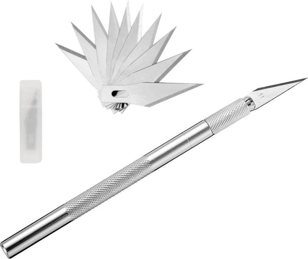 Premium 9-Delige Scalpel Mes Set - Scalpelmes Hobbymes - Hobby Precisie ...