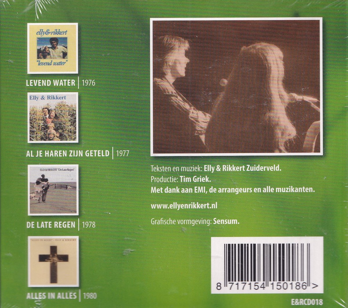 Elly en Rikkert 4-CD box (voor volwassenen): Levend water+Al je haren ...
