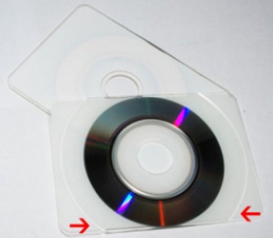 Business card CD-R - 50MB - 10 stuks - Blanco visitekaartje CD-rom | bol