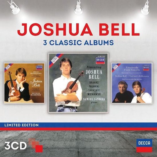 Joshua Bell: 3 Classic Albums, Joshua Bell | CD (album) | Muziek | bol.com