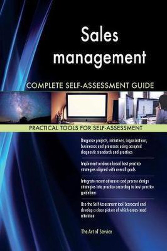 Sales management Complete Self-Assessment Guide, Gerardus Blokdyk ...