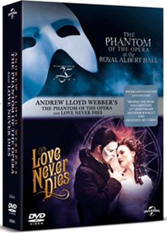 Phantom of the Opera / Love Never Dies (Double Pack) (3 disc) (Dvd ...