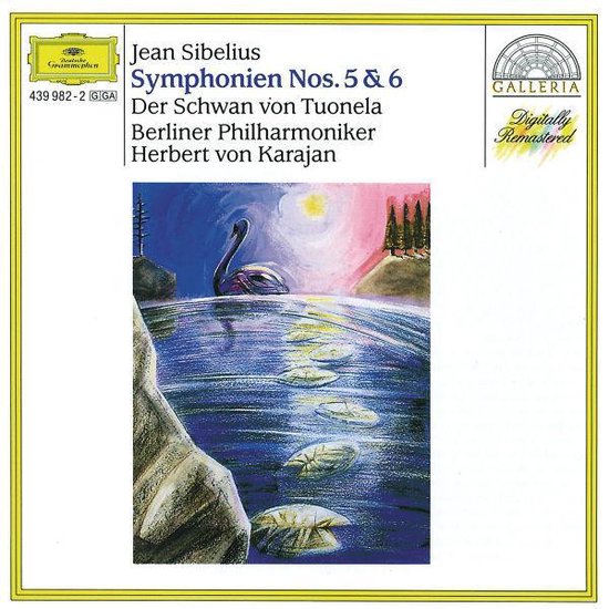 Sibelius: Symphonies no 5 & 6, Swan of Tuonela / Karajan, Berlin Philharmonic... | bol