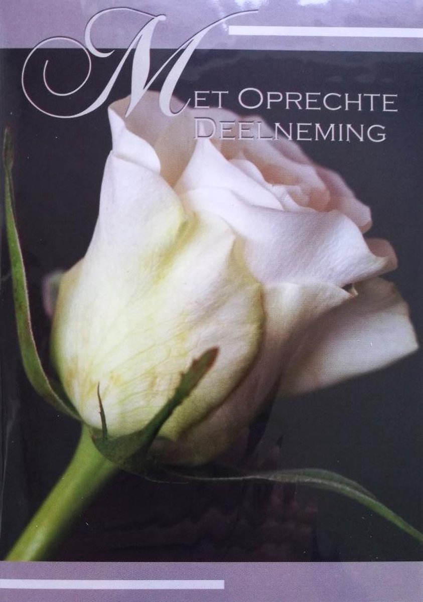 Condoleance kaarten Set van 10 en 2 Extra L-146 | bol.com