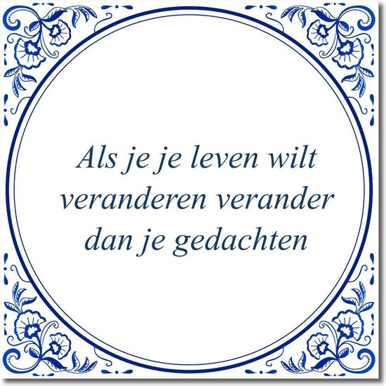 Tegeltje met hangertje - Liever een gabber zonder haar dan een hippie ...