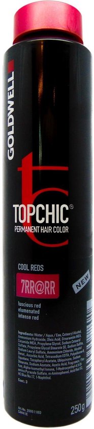 Goldwell Topchic Hair Color bus - 250 ml 7RR@RR | bol