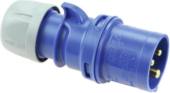 PC ELECTRIC cee stekker 16A 3pin bu | bol