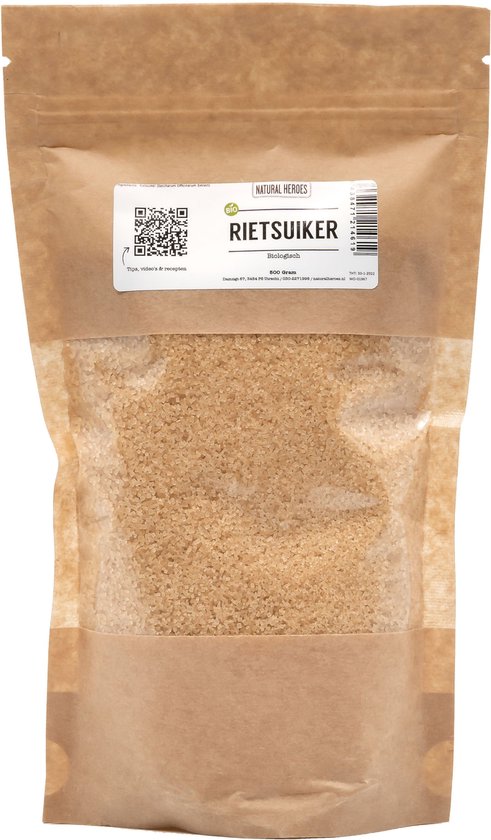 Rietsuiker (Biologisch) 500 gram | bol.com