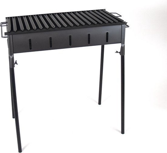Grote Barbecue - Gril - BBQ Houtskool of Briketten 65x35x65cm - Zwart ...