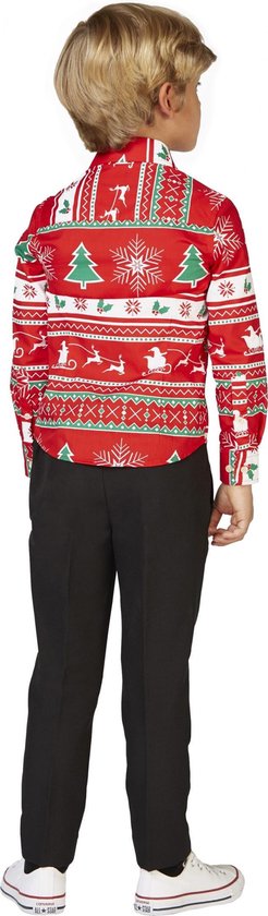 OppoSuits Winter Wonderland - Kerst Overhemd - Kerst - Maat: 8 jaar ...