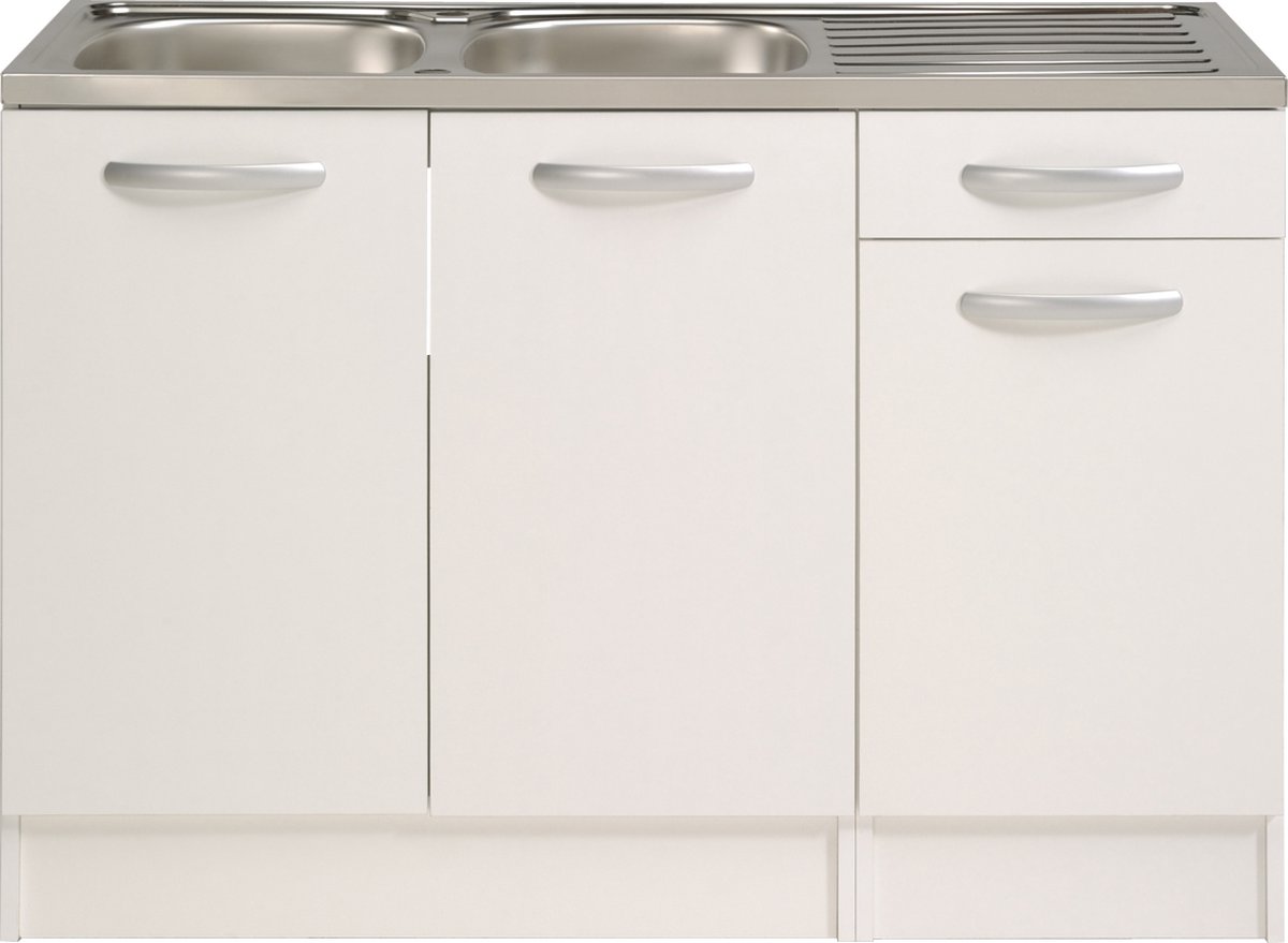 Spoelbakkast Spring - 3 deuren 1 lade zonder spoelbak | bol.com