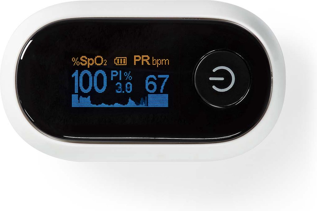 SmartLife Pulse Oximeter - Bluetooth - OLED-Scherm - Anti ...