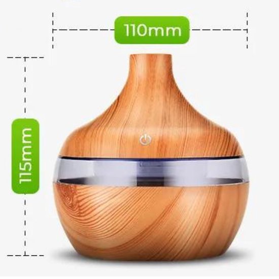 Ethelion Aroma Diffuser - Mini Aroma Diffuser - Vernevelaar - Geurdiffuser Elektrisch... | bol.com