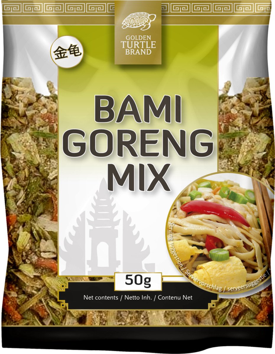 Golden Turtle Bami Goreng Mix 50 g | bol