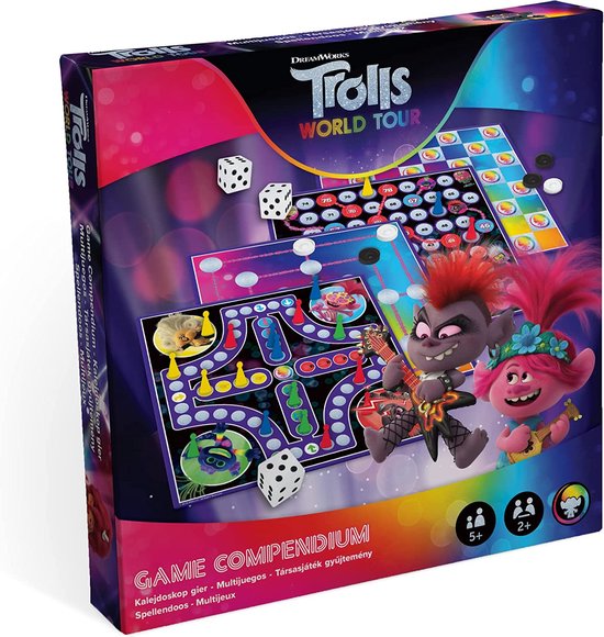 Trolls World Tour - Game Compendium - 4 in 1 | Games | bol