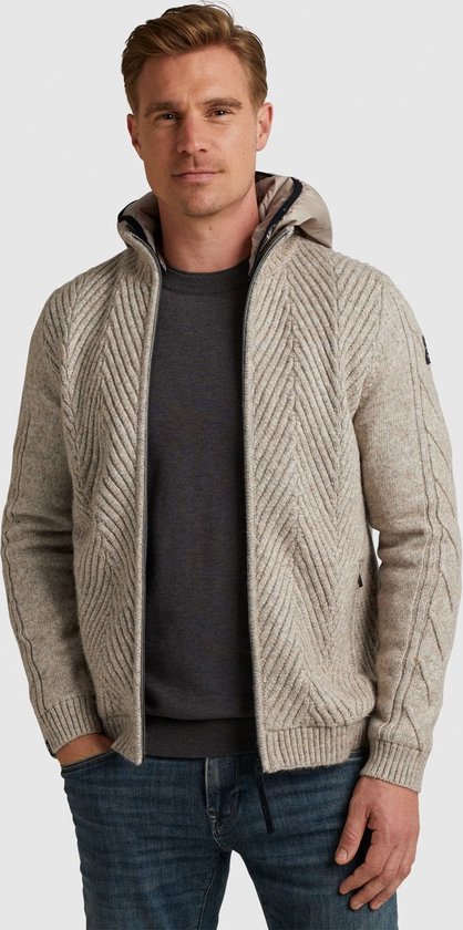 Vanguard - Vest Wol Beige - Heren - Maat L - Regular-fit | bol.com