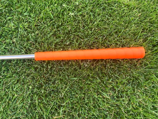 Midgetgolf stick - volwassenen - glow in the dark - oranje handvat | bol
