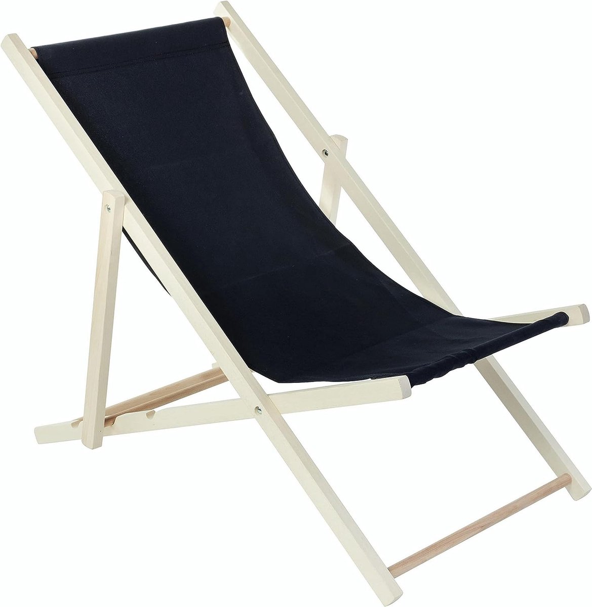 Ligstoel, inklapbare ligstoel, houten ligstoel, relaxstoel ...