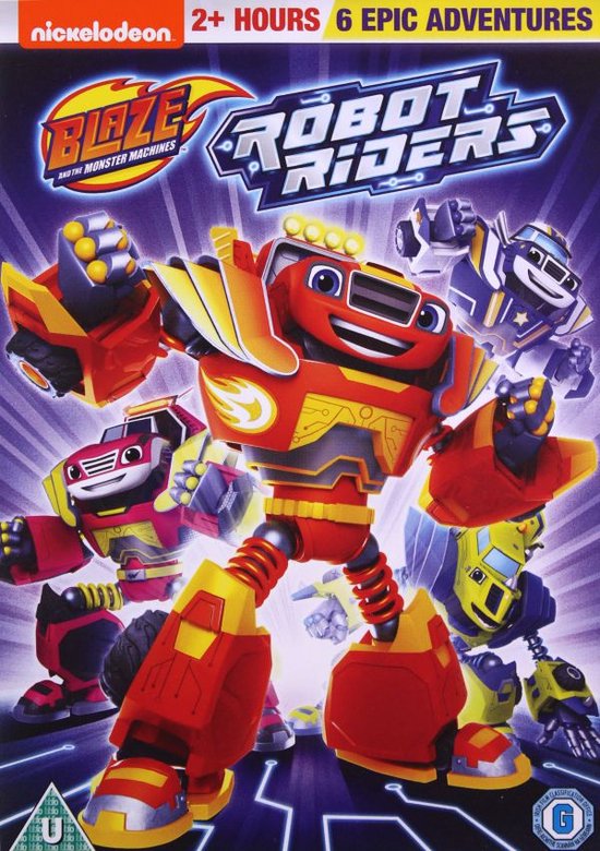 Blaze And The Monster Machines: Robot Riders (Dvd), Kevin Michael ...