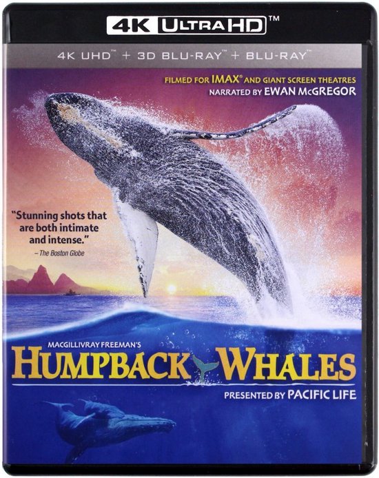 Humpback Whales [Blu-Ray 4K]+[Blu-Ray 3D], Ewan McGregor | Dvd's | bol