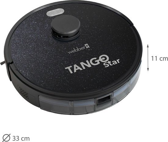 WEBBER TANGO STAR - Robotstofzuiger - met dweil en UltraSCAN 360°laser ...