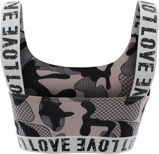 Legend Dames Sport-BH Army roze Maat: M | bol