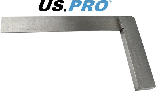 Blokhaak / Winkelhaak gemaakt van roestvrij staal 150 mm | bol.com