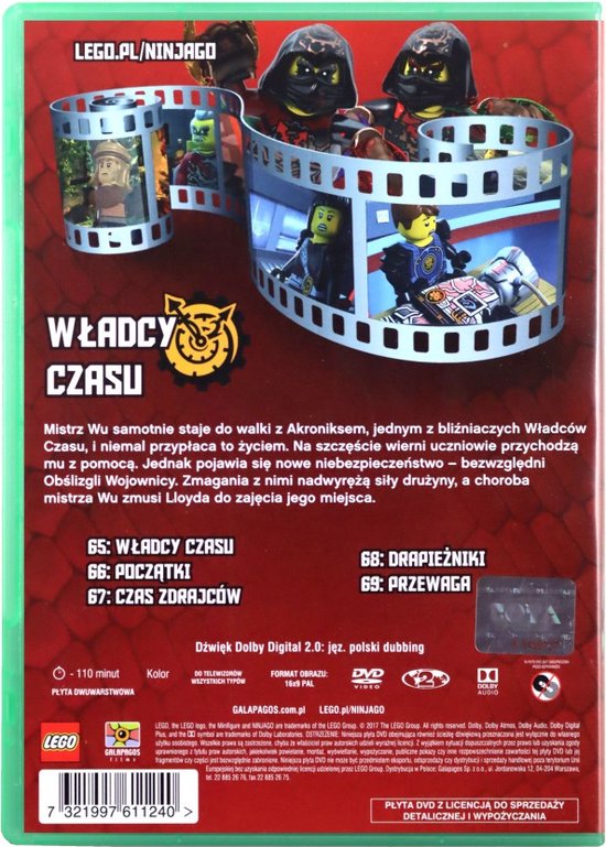 Lego Ninjago [DVD] (Dvd), Alex Medtlek | Dvd's | bol