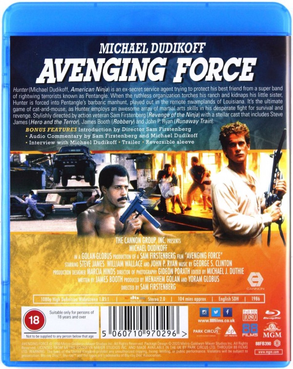 Avenging Force (Blu-ray), Steve James | Dvd's | bol.com