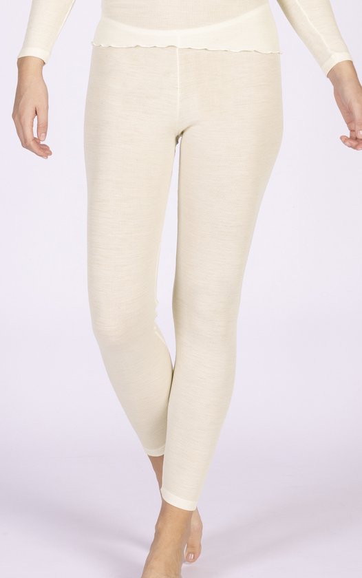 Nina von C dames Merino Wollen legging / Thermo broek - 42 - Champagne | bol.com