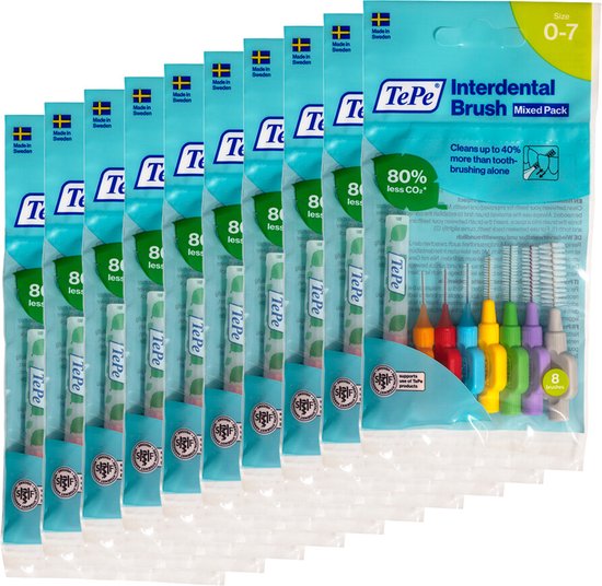 10x TePe Interdentale Ragers Original Gemengd 8 stuks | bol