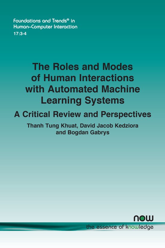 Foundations and Trends® in Human-Computer Interaction-The Roles and ...