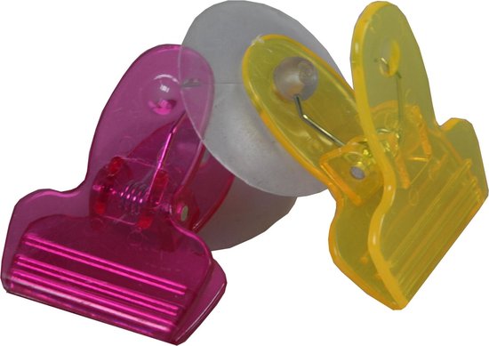 Benson Clip met Zuignap Kleur (5 Stuks) | bol.com