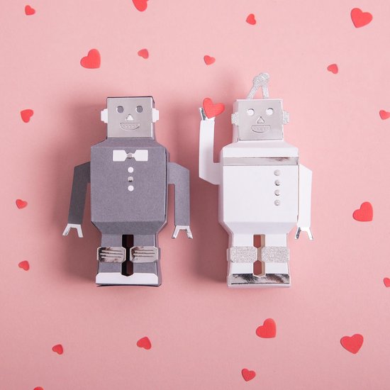 Sizzix Thinlits Snijmal - 3D Robot | bol.com