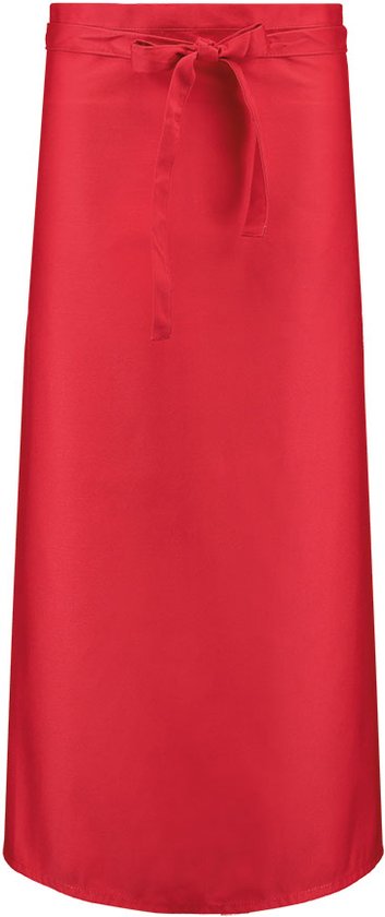 Lange Sloof - Schort - Rood - 96x100cm (LxB) | bol
