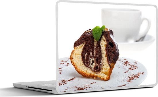 Laptop sticker - 14 inch - Marmeren taart - Gebak - Duits | bol.com