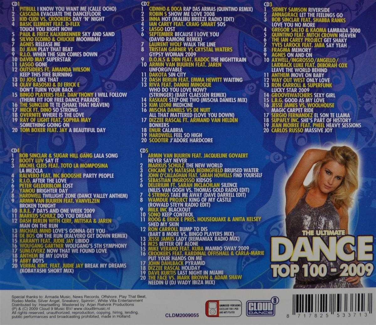 Various Artists - The Ultimate Dance Top 100 - 2009 (CD), various ...