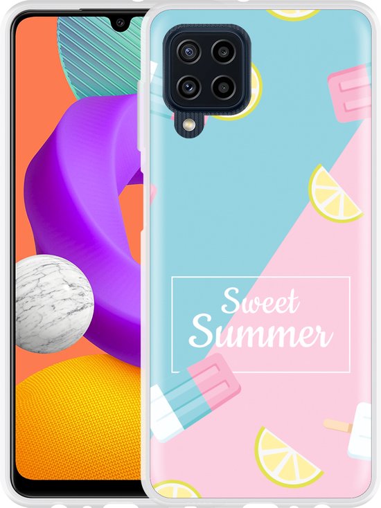 Hoesje Geschikt voor Samsung Galaxy M22 Sweet Summer | bol