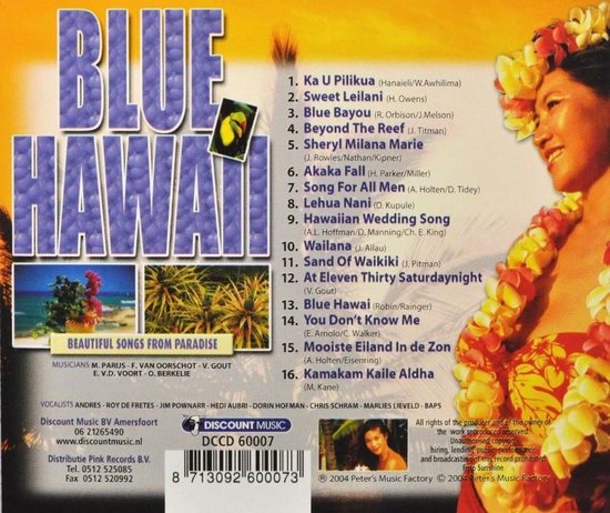 Various Artists - Blue Hawaii Volume 2 (CD), various artists | CD ...