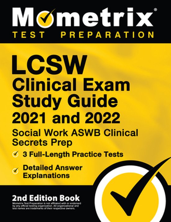 LCSW Clinical Exam Study Guide 2021 and 2022 - Social Work ASWB ...