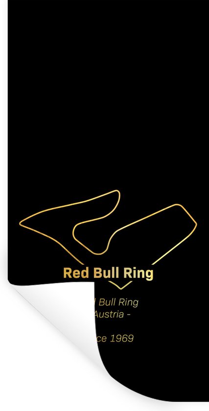 Muurstickers - Sticker Folie - Red Bull Ring - Oostenrijk - Circuit ...
