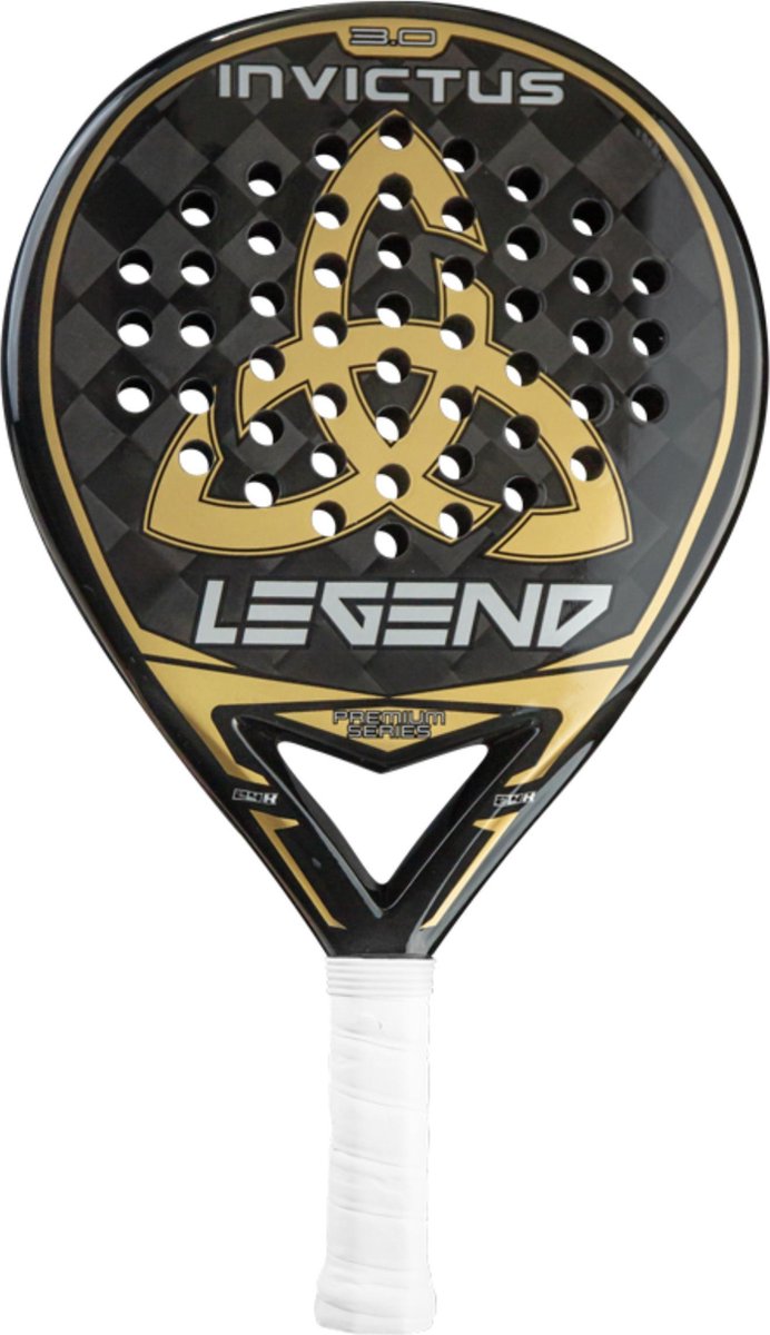 Legend Padel Invictus 3.0 - Padelracket - Allround- Druppelvormig | bol