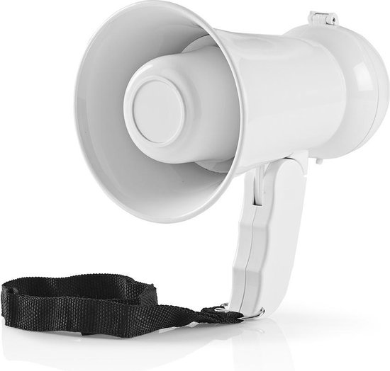 Nedis Megafoon | Maximaal bereik: 100 m | Maximale volumebediening: 100 ...
