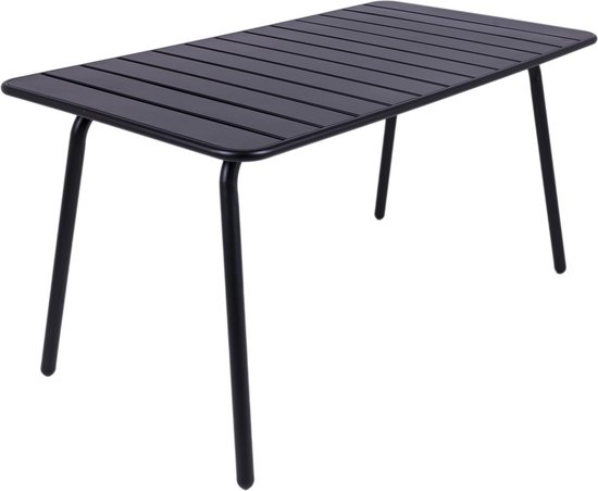 MaximaVida metalen tuintafel Max 150 x 80 cm zwart | bol