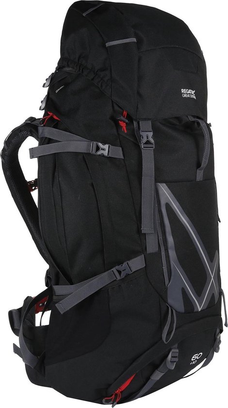 Regatta Kota Expeditie 60+15L Rugzak (Zwart) | bol.com