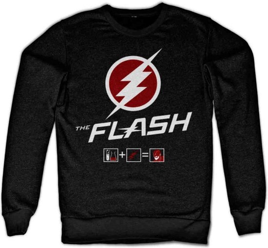 DC Comics The Flash Sweater/trui -L- Riddle Zwart | bol.com