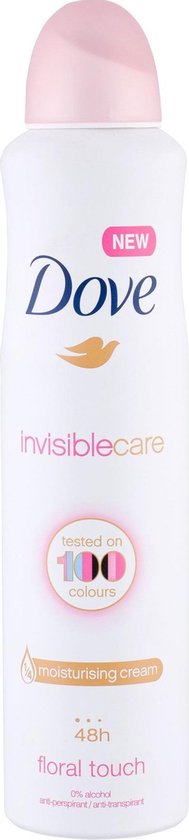 Dove - Invisible Dry Anti-Perspirant 48h spray'u Floral Touch - 250ML ...