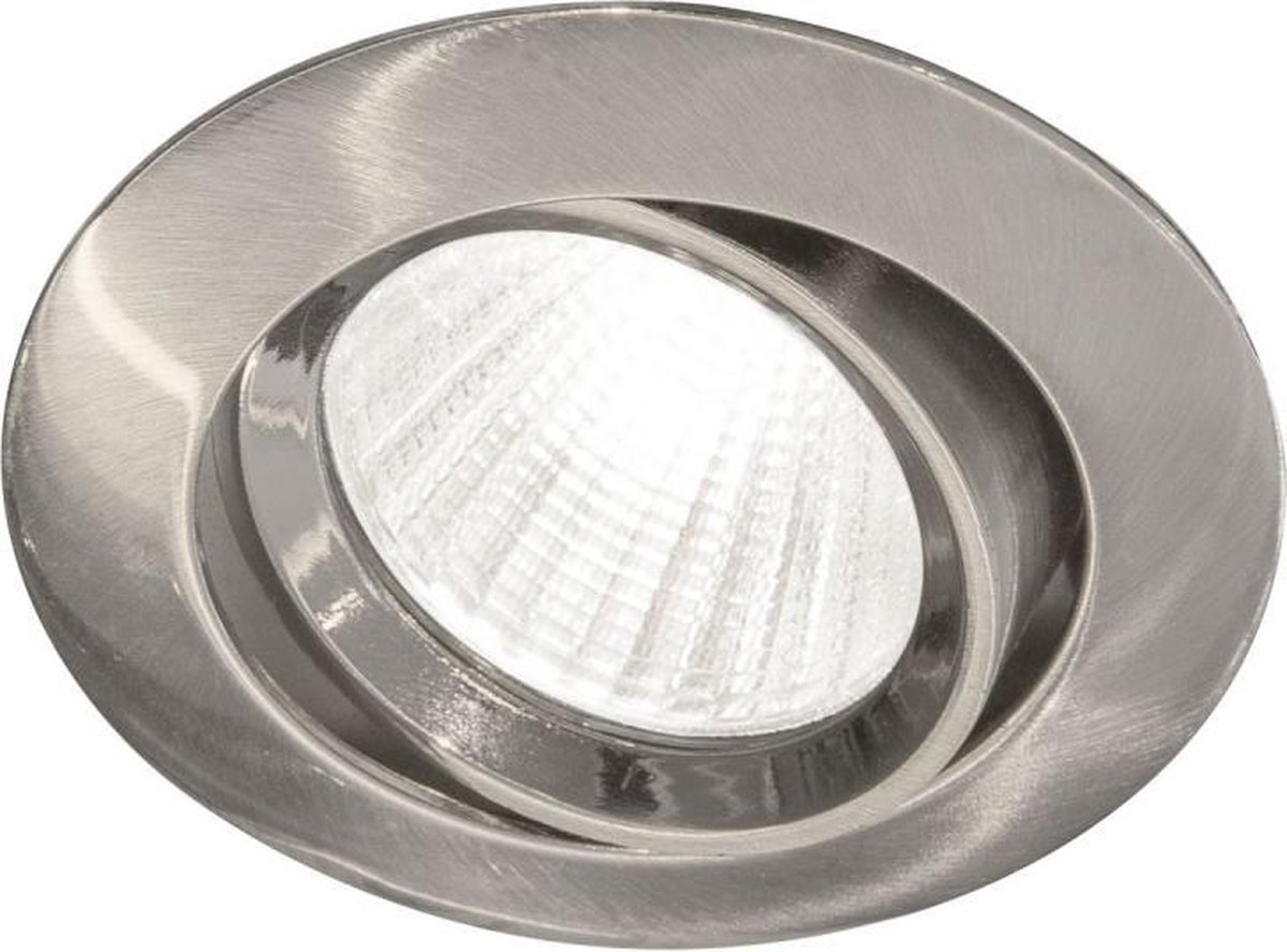 Alterna Base LED inbouwspot 5W met trafo geborsteld nikkel | bol.com