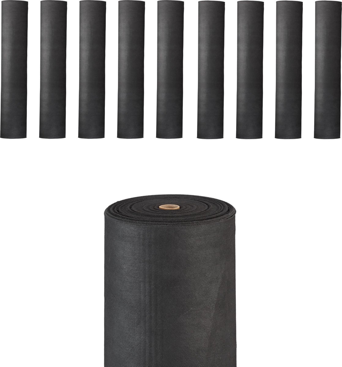 Relaxdays 10 x worteldoek - onkruiddoek - gronddoek 150g/m² - anti ...