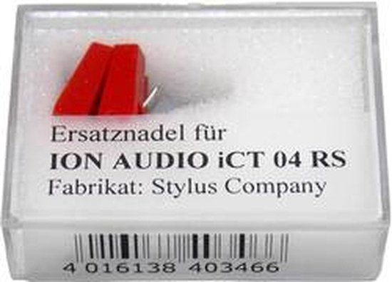 ION Audio ICT04-RS HiFi-platenspelernaald | bol